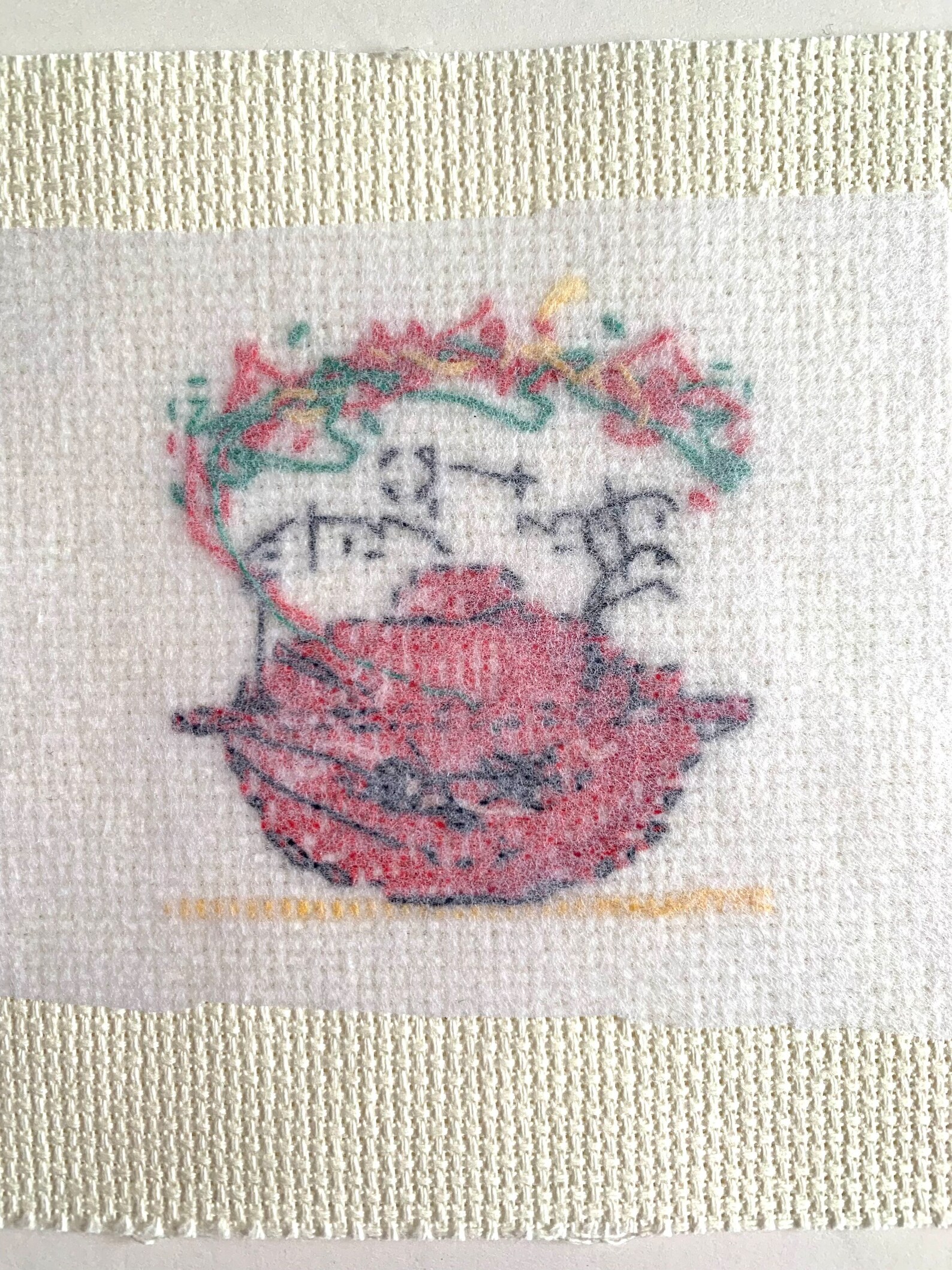 Mini Cross Stitch Hot Pots Cooking Completed Finished for Crafts DIY ...
