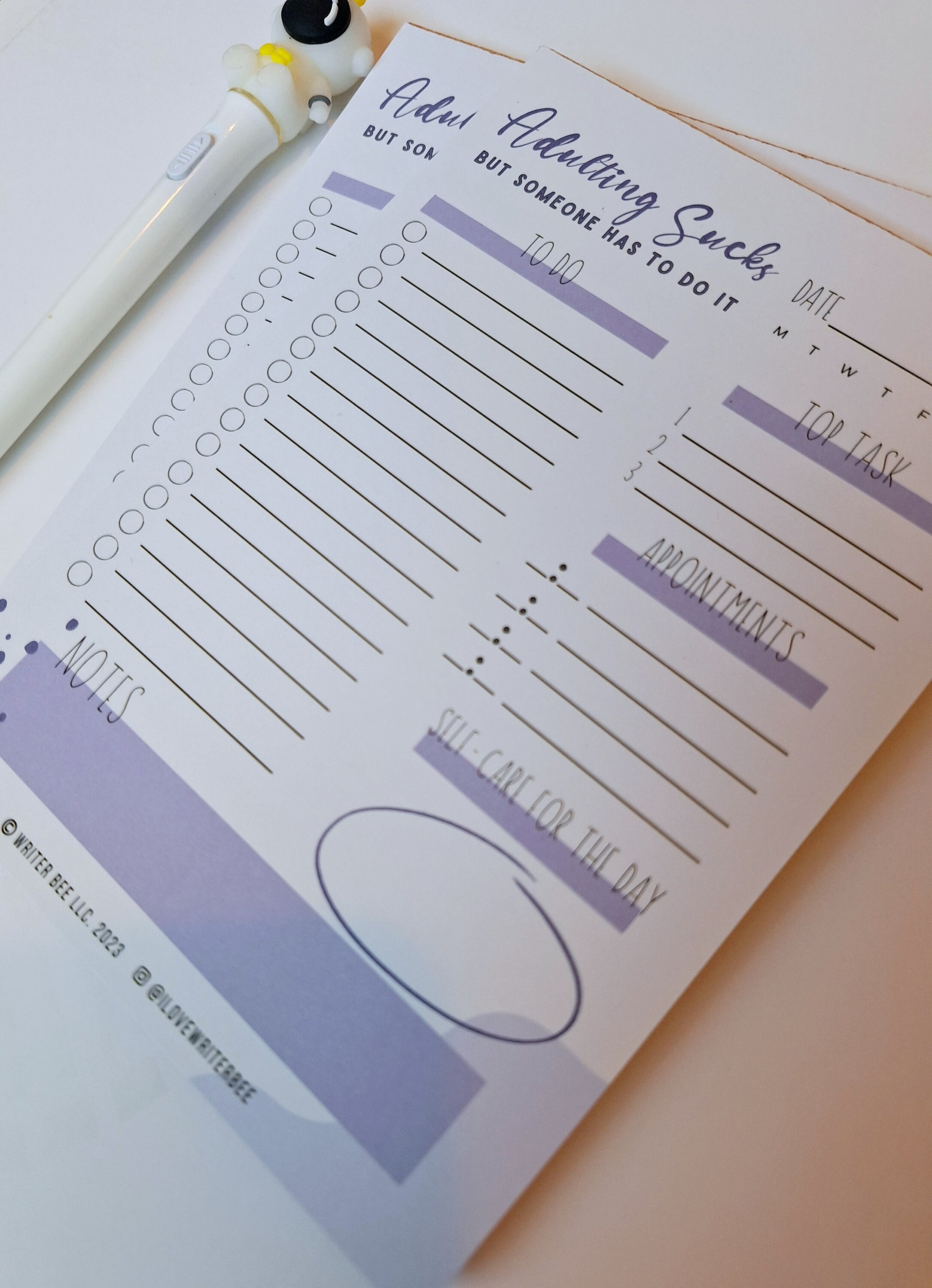 Adulting Sucks Notepad to Do List Notepad Funny Notepad Funny Gift for ...