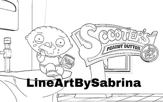 Family Guy Stewie Coloring Pages