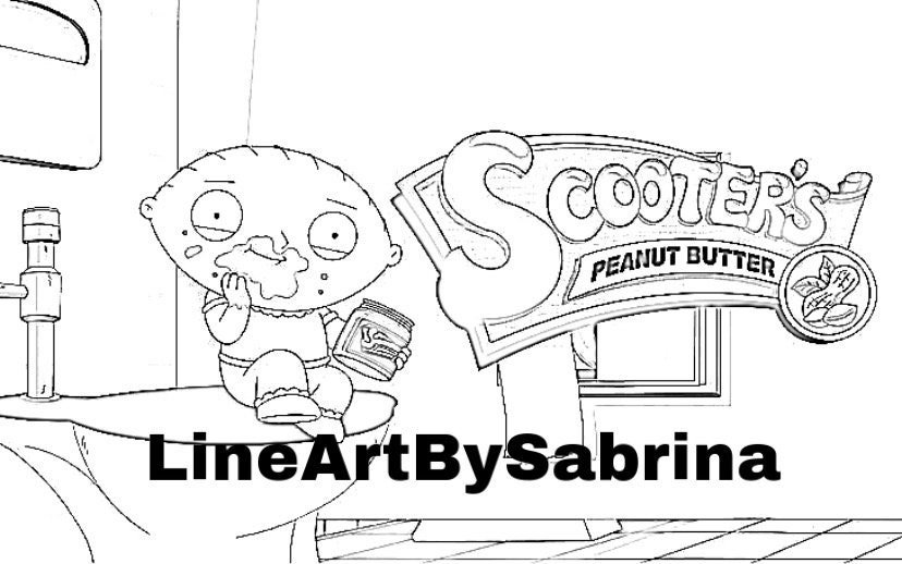 Stewie Griffin Coloring Pages
