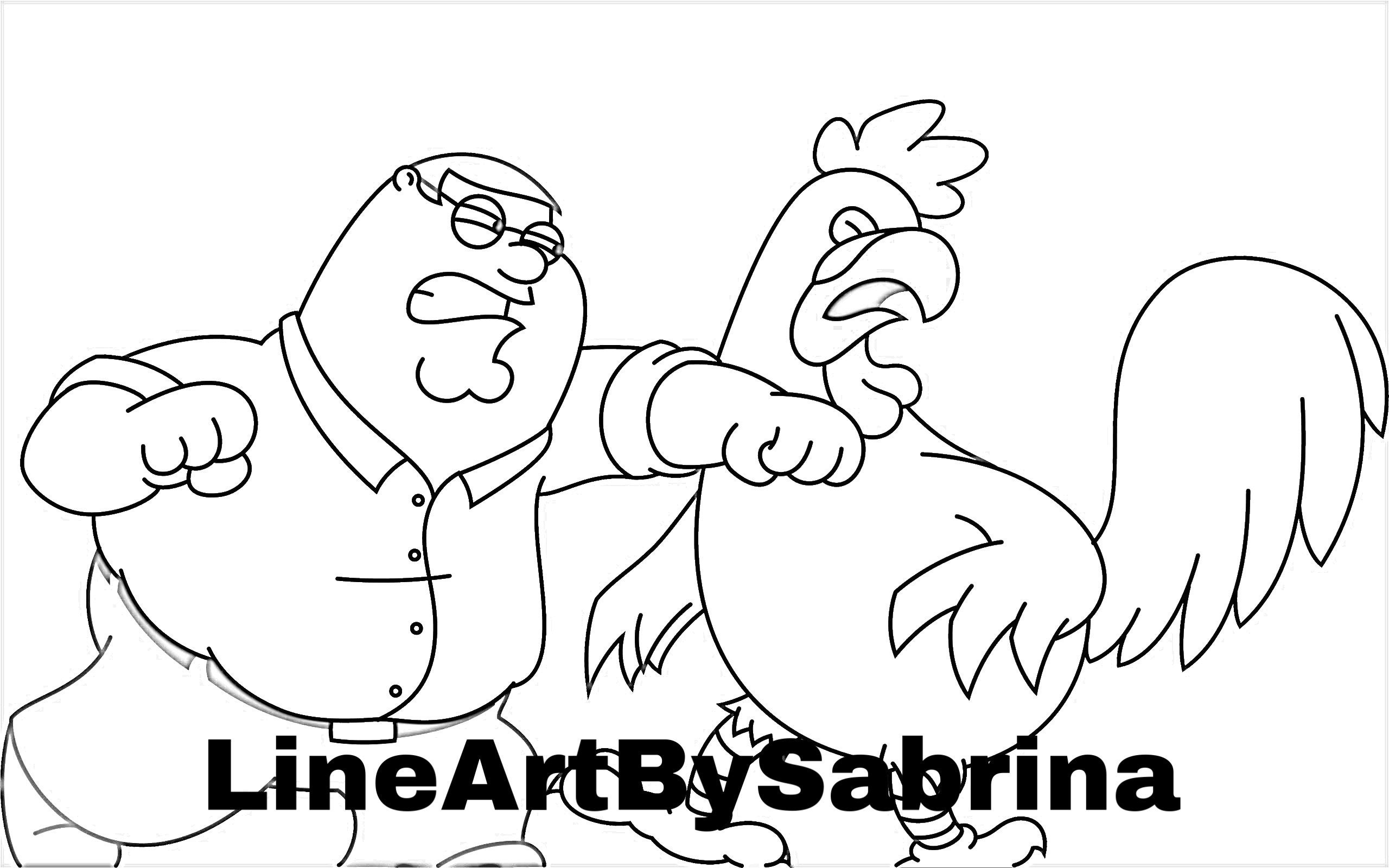 Family Guy Stewie Coloring Pages