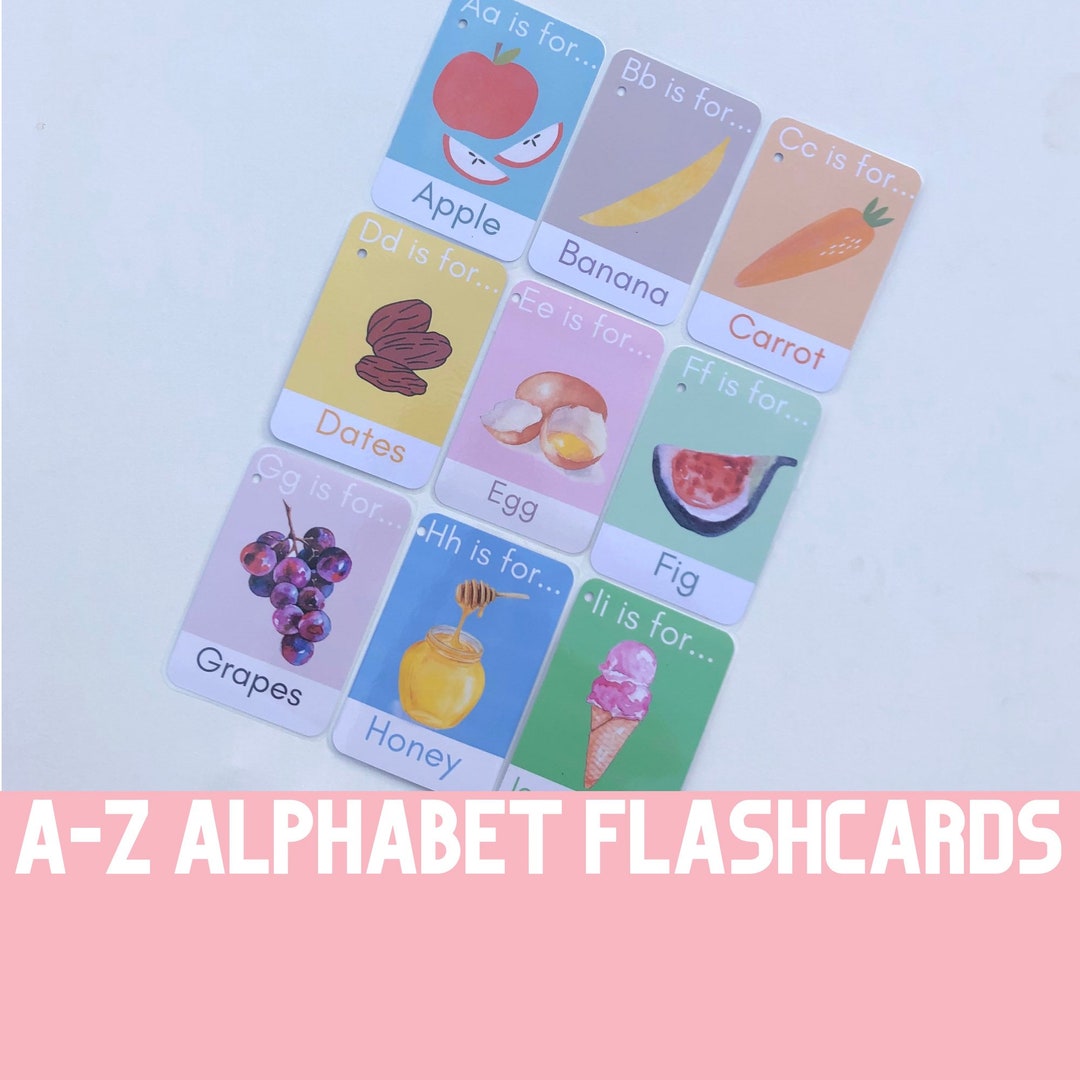 Alphabet Flashcards, SEN Learning, Homeschool Learning, Learn the ...