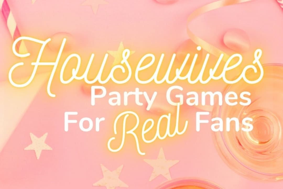 Housewives Party Games for Real Fans (interactive Digital Game) - Etsy