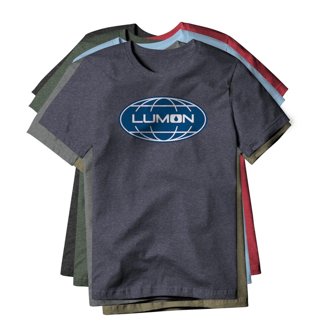 Lumon Logo (blue) : Severance Show, Cotton/poly Blend Tee - Etsy