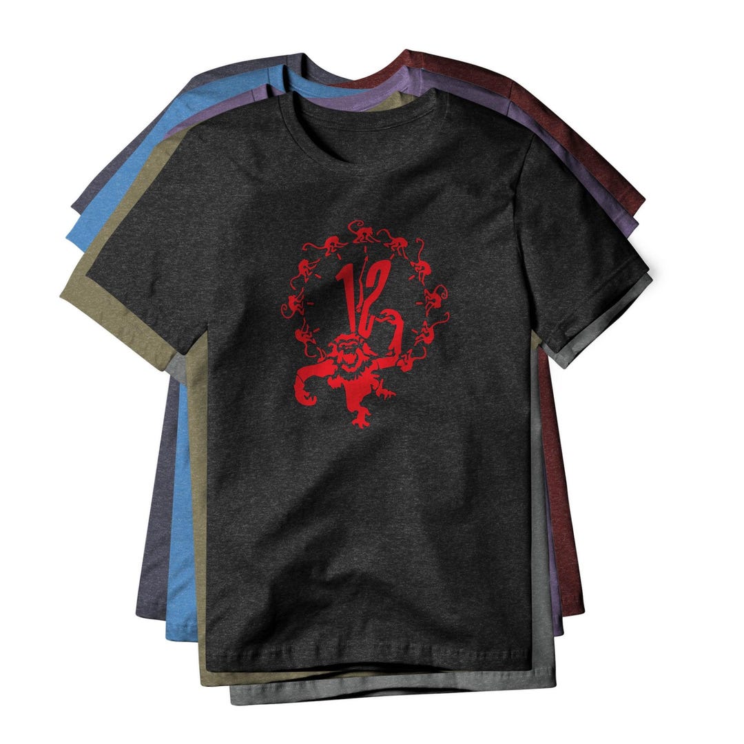 Army of the Twelve Monkeys Logo : 12 Monkeys Movie, Cotton/poly Blend ...
