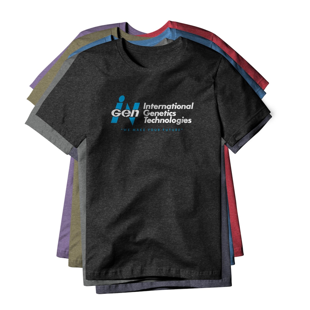 Ingen Logo : Jurassic Park Movie, Cotton/poly Blend Tee - Etsy