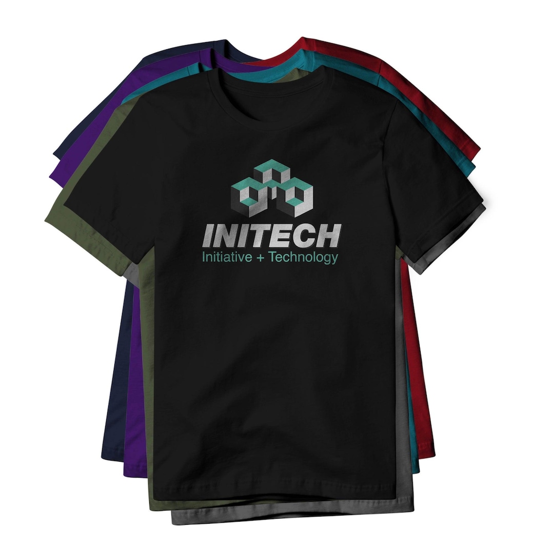 Initech Logo : Office Space Movie, Classic Cotton Tee - Etsy