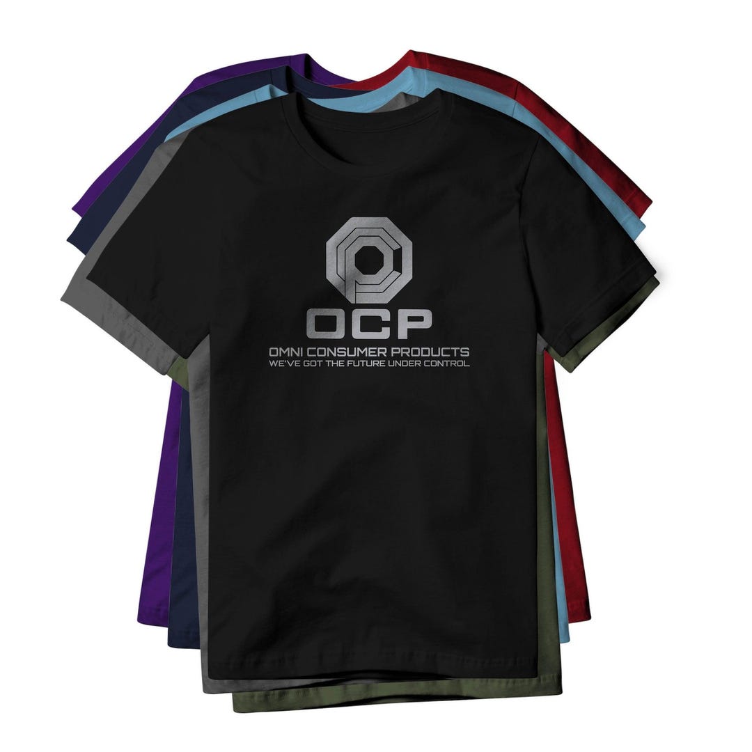 OCP Logo From Robocop Movie, Classic Cotton Tee - Etsy