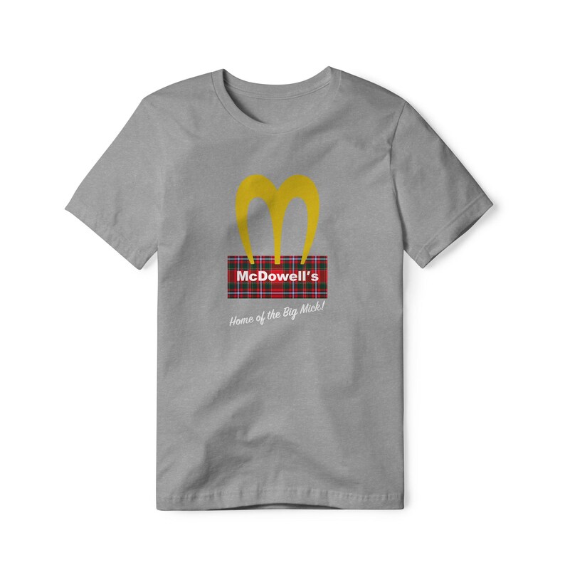 Mcdowell's Logo (plaid) : Coming to America Movie, Cotton/poly Blend ...