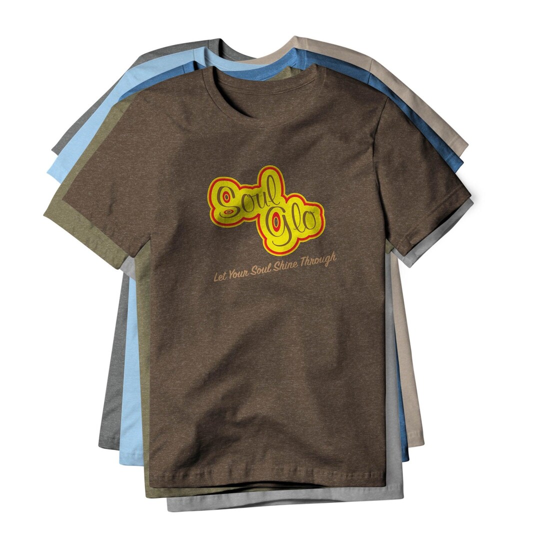 Soul Glo Logo : Coming to America Movie, Cotton/poly Blend Tee - Etsy