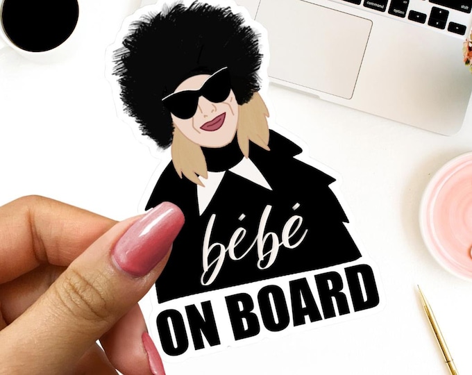 PRE-ORDER: Bebe on Board - Moira Rose Bumper Sticker - Etsy