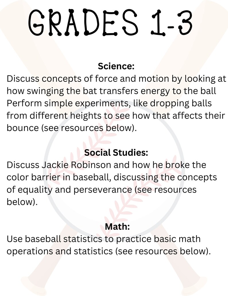 PLAY BALL DAY - August 1 Lesson Plans and Ideas Prek-6 Homeschooling ...