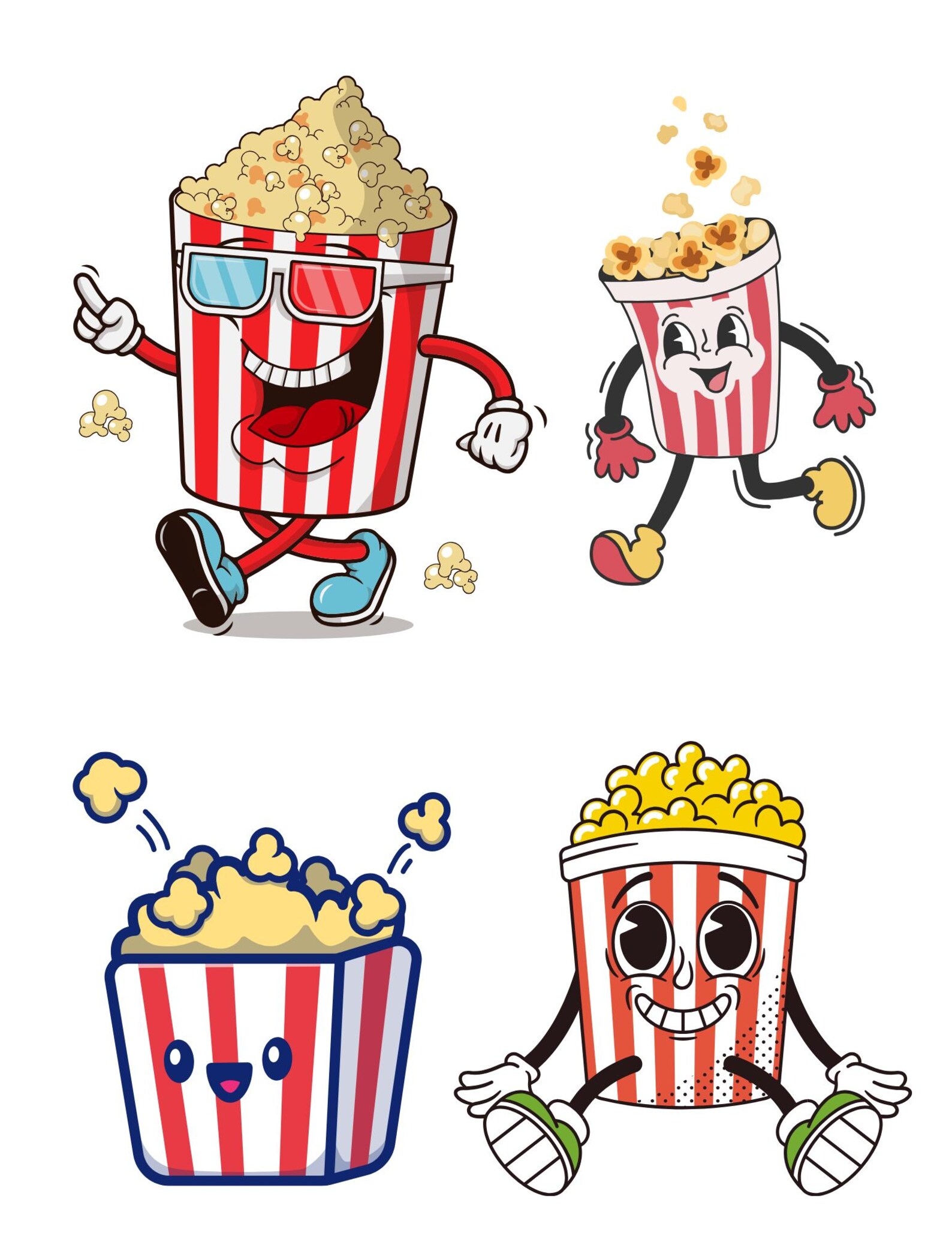 We Are Poppin Into a Great Year Bulletin Board Kit | Printable Popcorn ...
