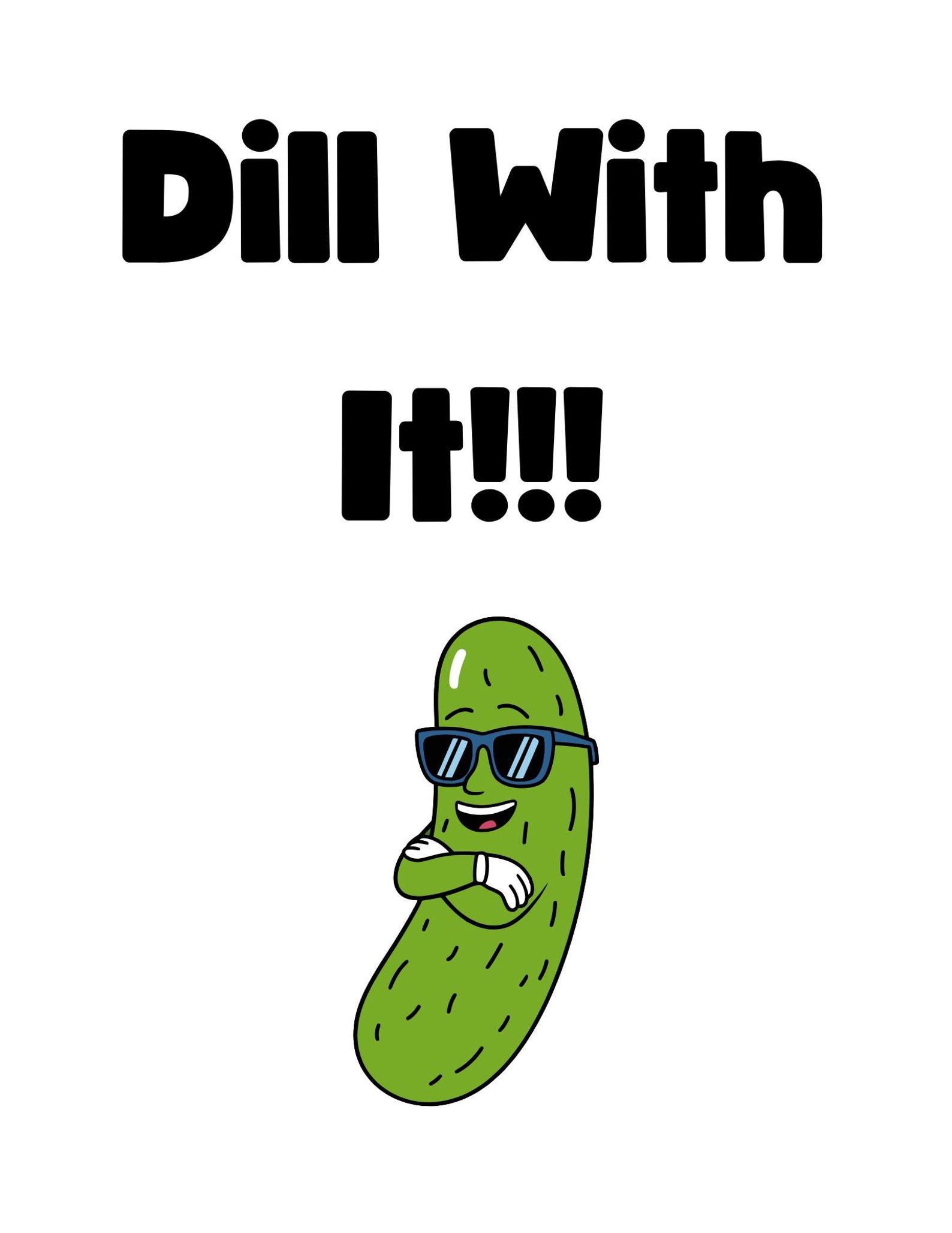 Youre a Big Dill Bulletin Board Kit | Printable Pickle Theme Classroom ...