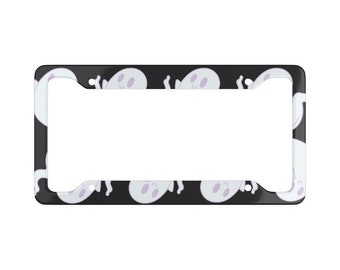 Ghost License Plate Frame - Etsy