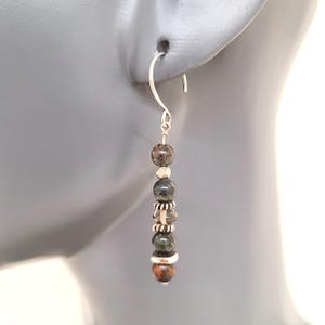Ancient Path – Turkish Tube Agate Pendant Necklace W/ Bronzite ...