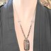 Ancient Path – Turkish Tube Agate Pendant Necklace W/ Bronzite ...