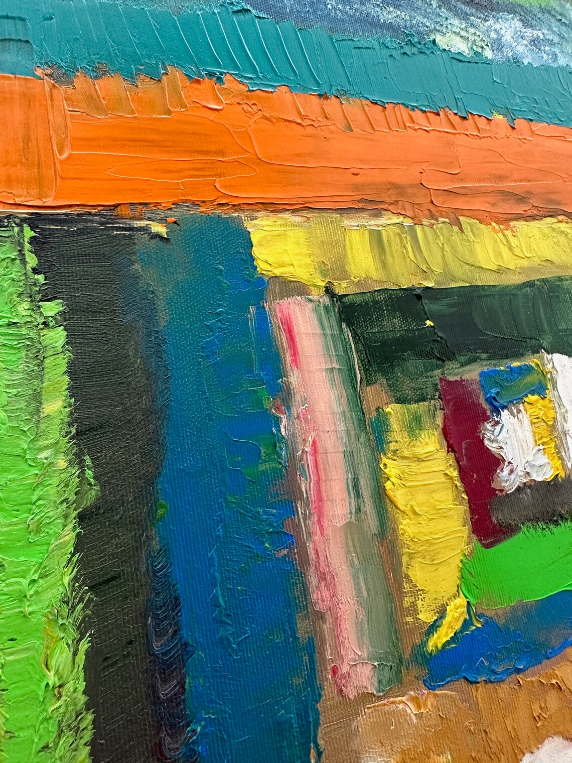 Abstract Oil Painting - Etsy