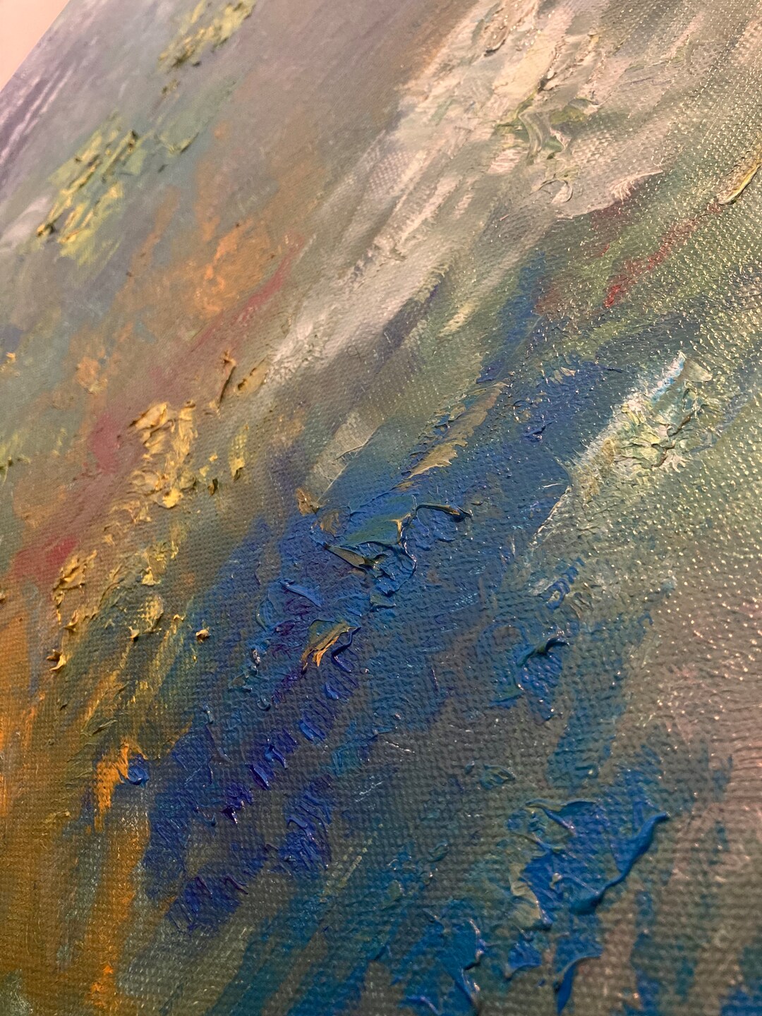 Abstract Oil Painting "the Abyss" 03 - Etsy