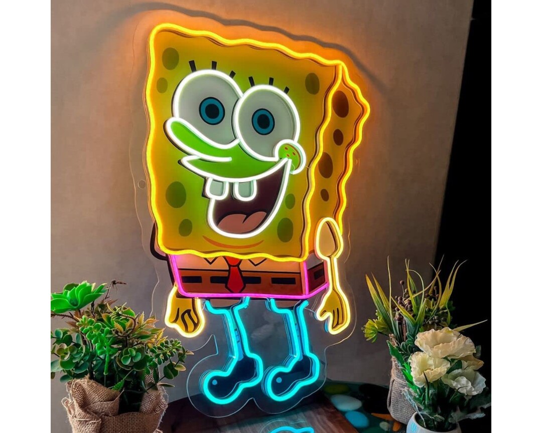 Cartoon Character Neon Signs for Kids Room Decor Customized - Etsy