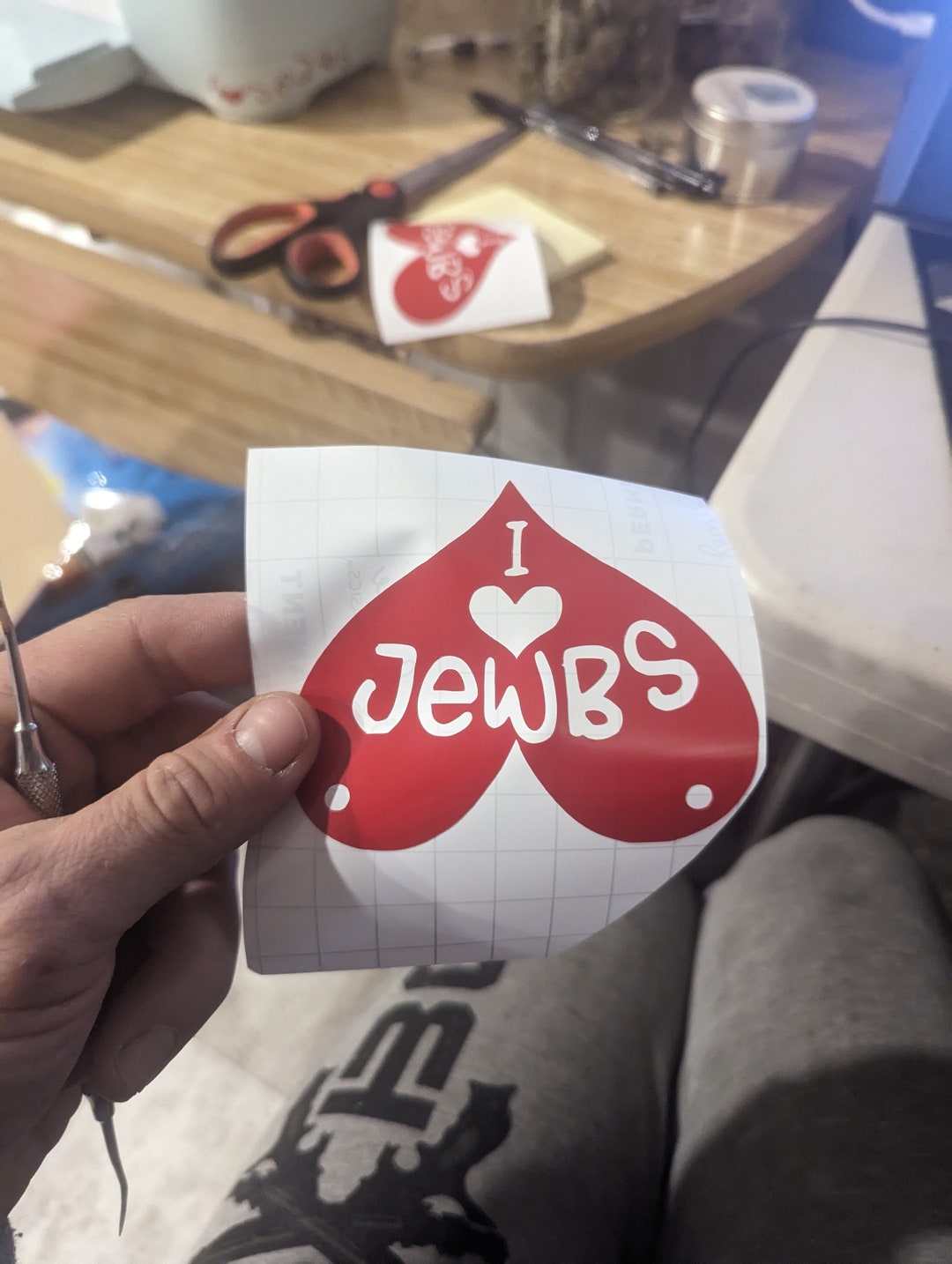 I Love Jewbs Sticker - Etsy