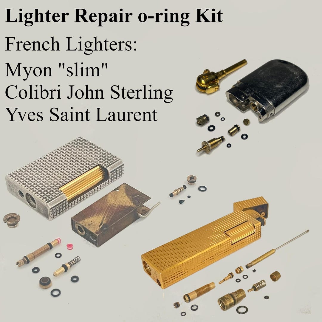 Repair Kits for Lighters Myon, Colibri, Saffa 21, Caran D Ache, Lighter ...