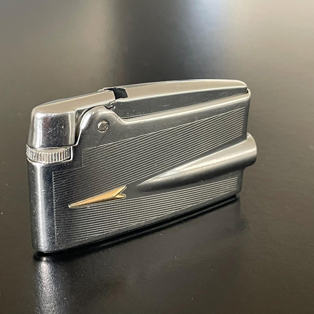Ronson Adonis Lighter With Gold Stripe, Original, Refurbished. - Etsy