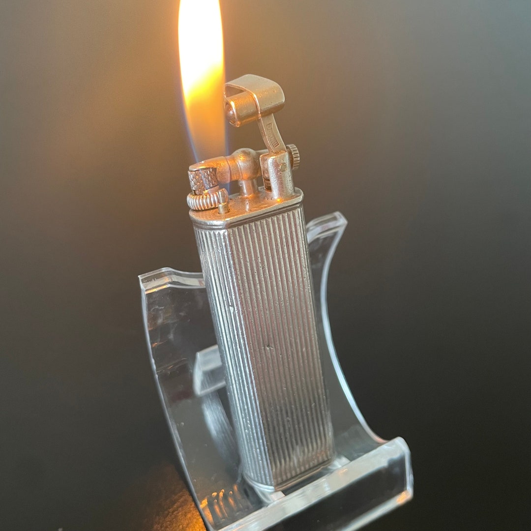 Dunhill Sylphide Solid Silver Lighter Barley Pattern. - Etsy