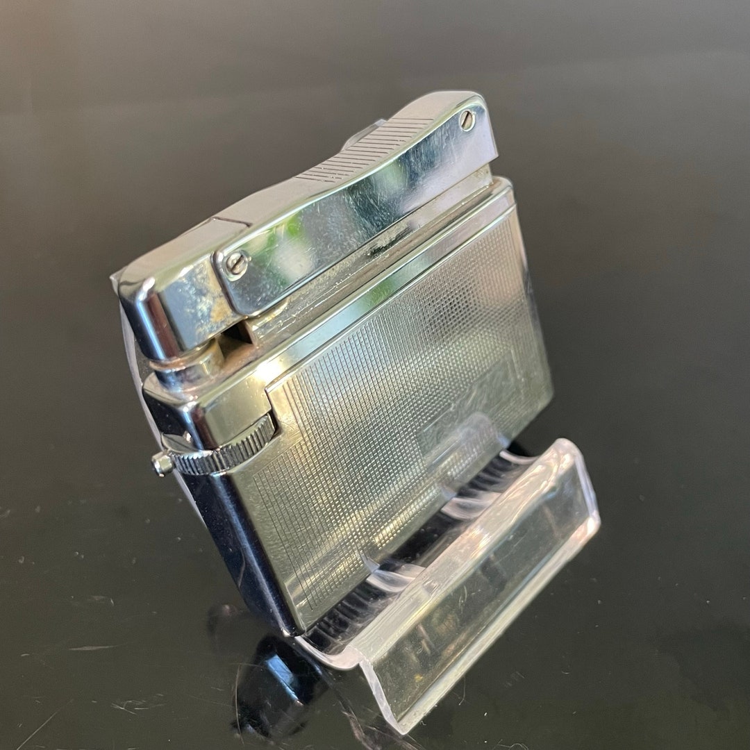 Sarome Vintage Collectors Lighter Chrome Barley Pattern. - Etsy
