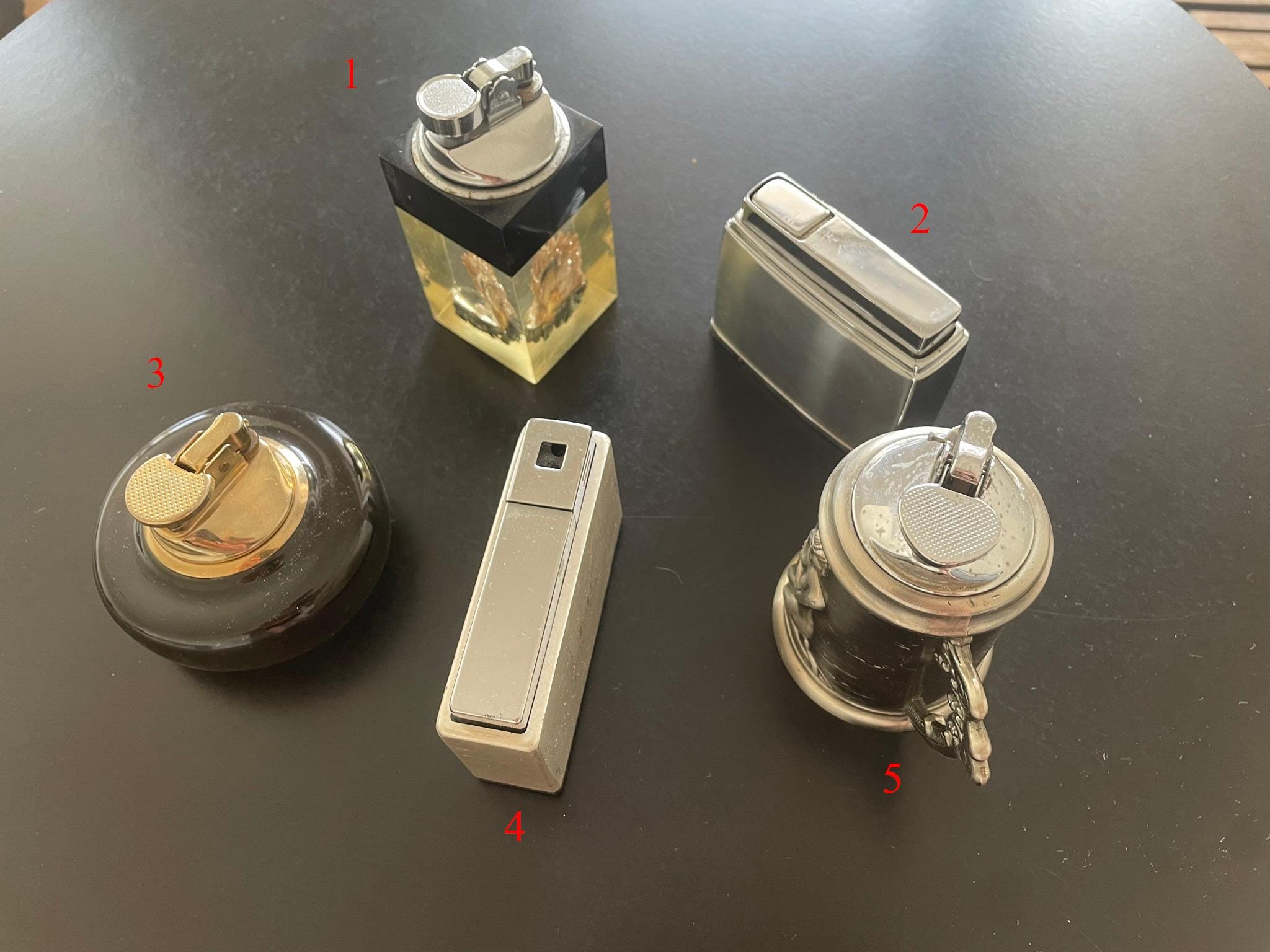 CHEAP Vintage Butane Lighters, Electric and Table Lighter LOT, Non ...