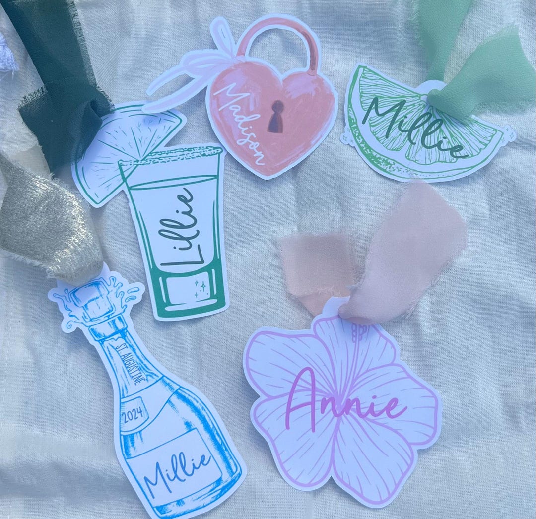Bachelorette Party Tags, Bridesmaids Tags, Bridesmaids Proposals ...