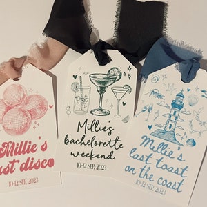 Bachelorette Party Tags, Bridesmaids Tags, Bridesmaids Proposals ...