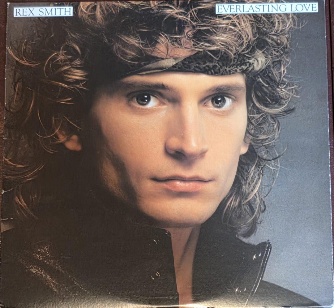 Rex Smith : Everlasting Love - 1981 Vintage Pop Vinyl LP Record - Etsy