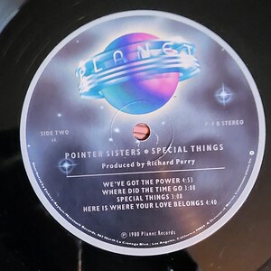 Pointer Sisters - Special Things - 1980 Vintage Vinyl LP - Etsy