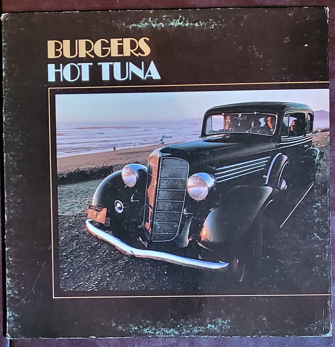 Hot Tuna - Burgers - 1972 Vintage Classic Blues Rock Vinyl LP Album ...