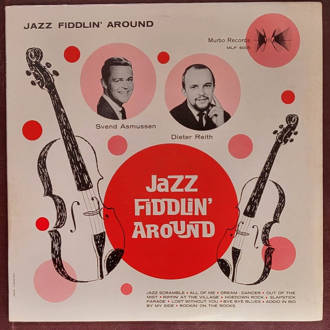 Asmussen & Reith : Jazz Fiddlin' Around - 1967 Vintage Jazz Vinyl LP ...
