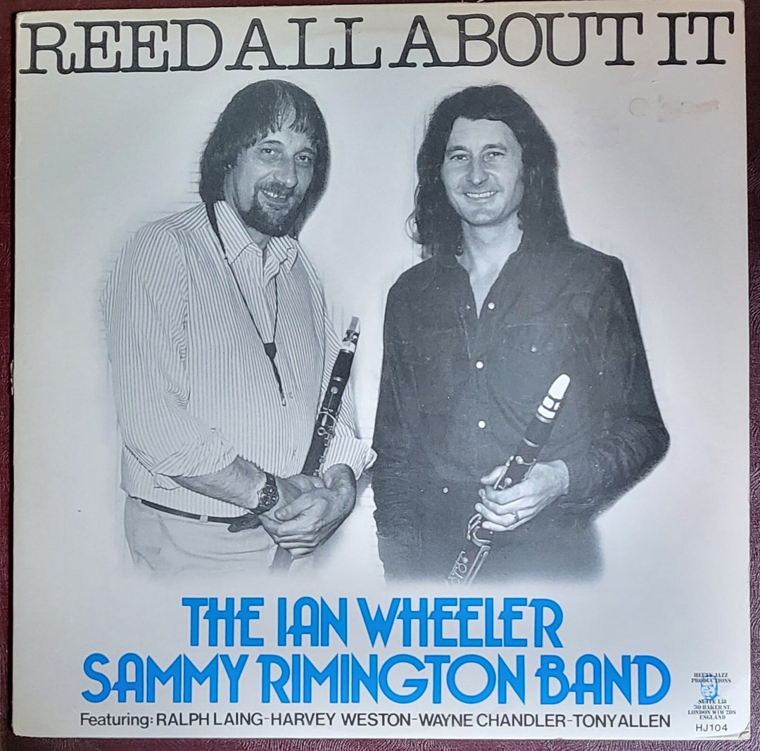 The Ian Wheeler Sammy Rimington Band - Reed All About It - 1978 Vintage ...