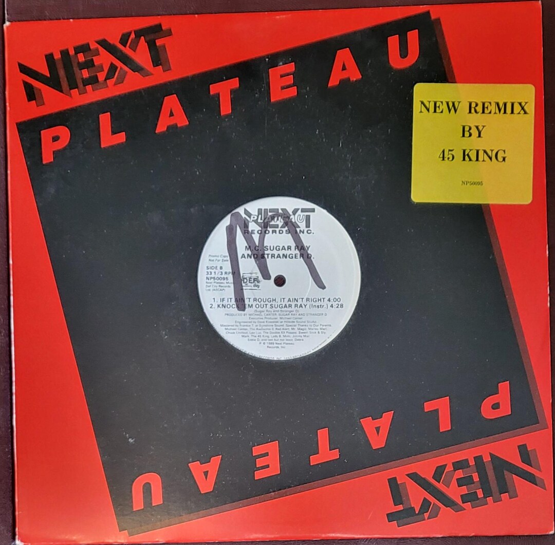 MC Sugar Ray & Stranger D - Knock 'em Out Sugar Ray - 1989 Vintage Rap ...