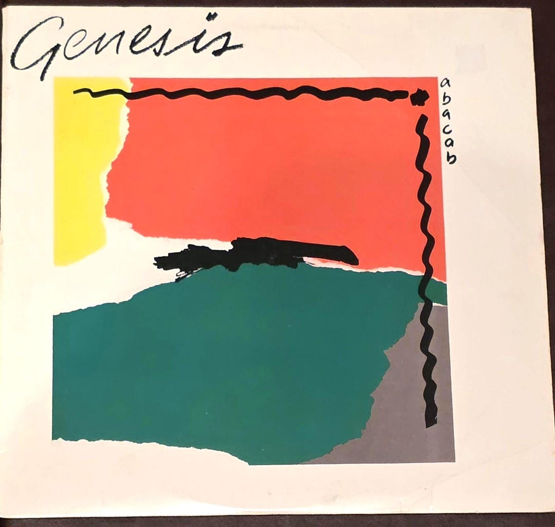 Genesis : Abacab - 1981 Vintage Prog Classic Rock Vinyl LP Record - Etsy