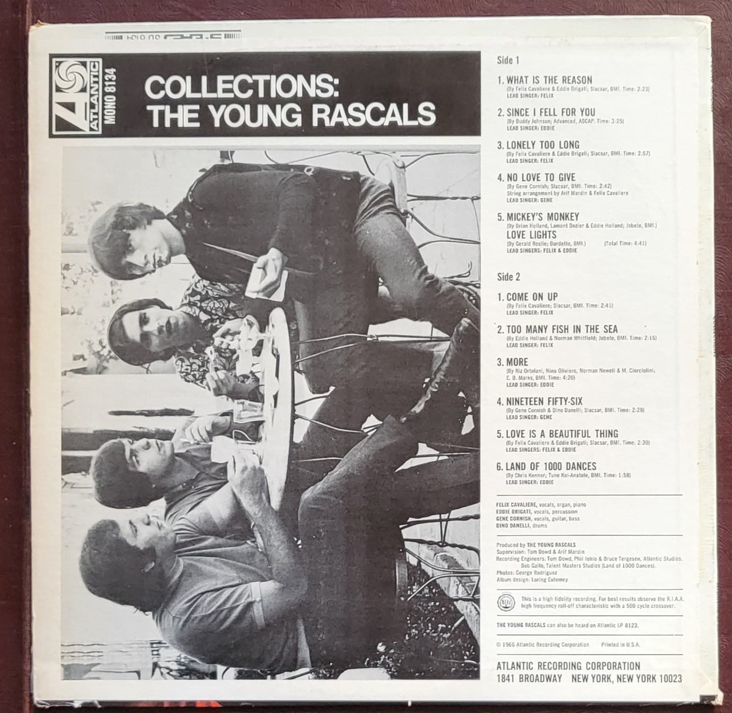 The Young Rascals : Collections - 1967 Vintage Classic Blues Rock Vinyl ...