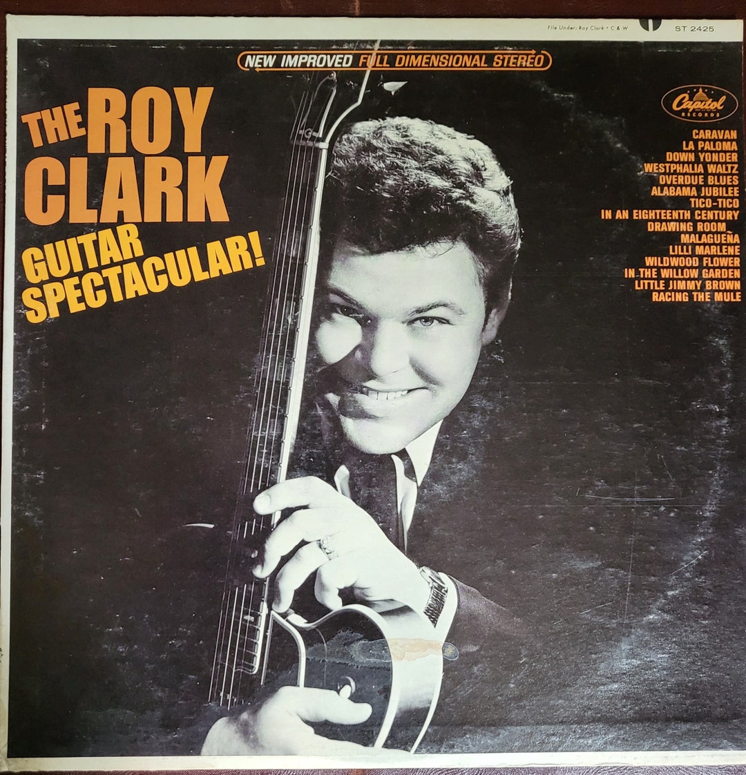 Roy Clark - Guitar Spectacular! - Vintage 1965 Folk / Country Vinyl LP ...