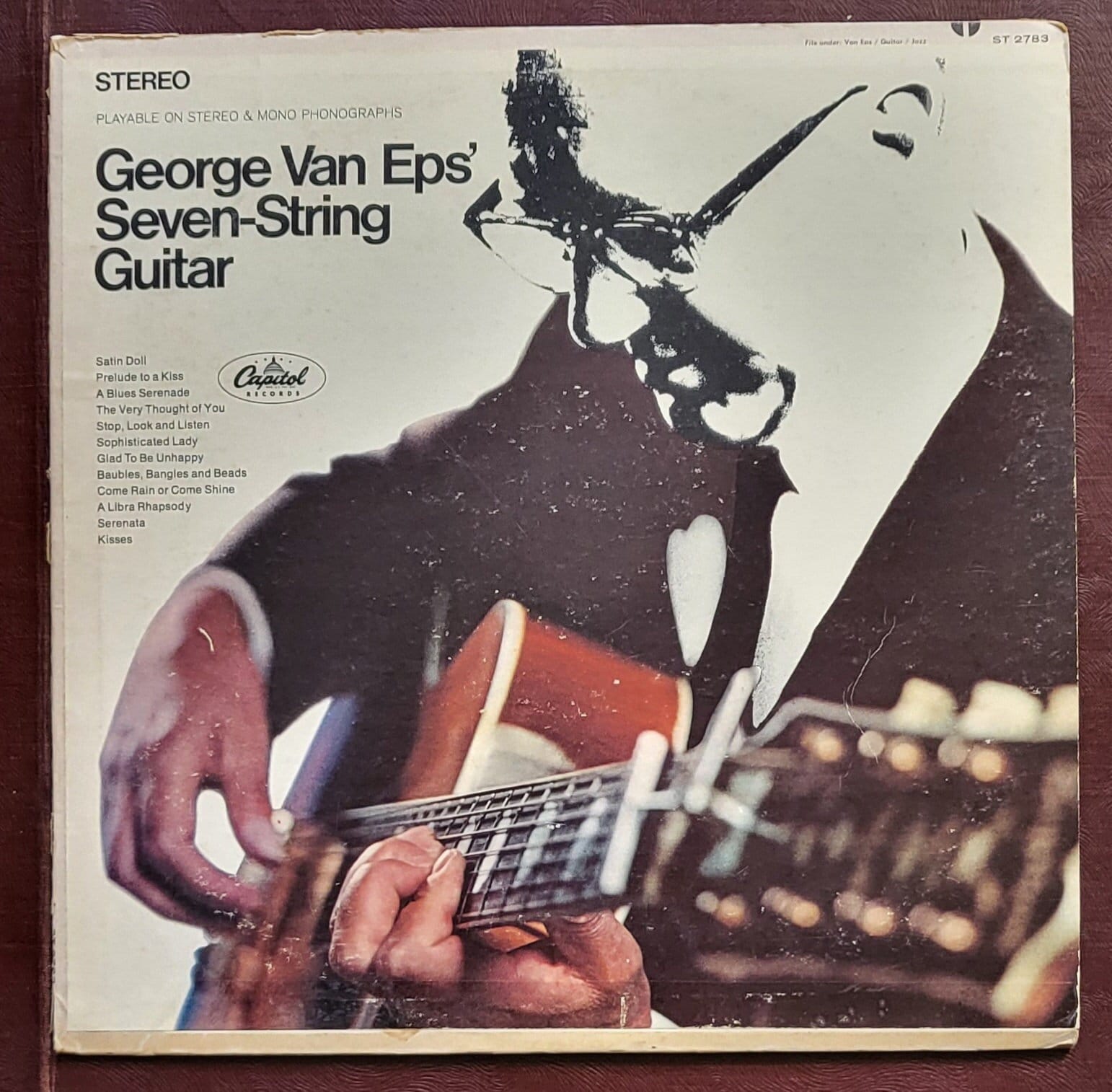 George Van Eps' Seven-string Guitar: 1967 Jazz Fusion Vinyl LP - Etsy