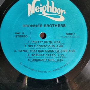 Bronner Brothers - Bronner Brothers - 1983 Vintage Electronic Funk Soul ...