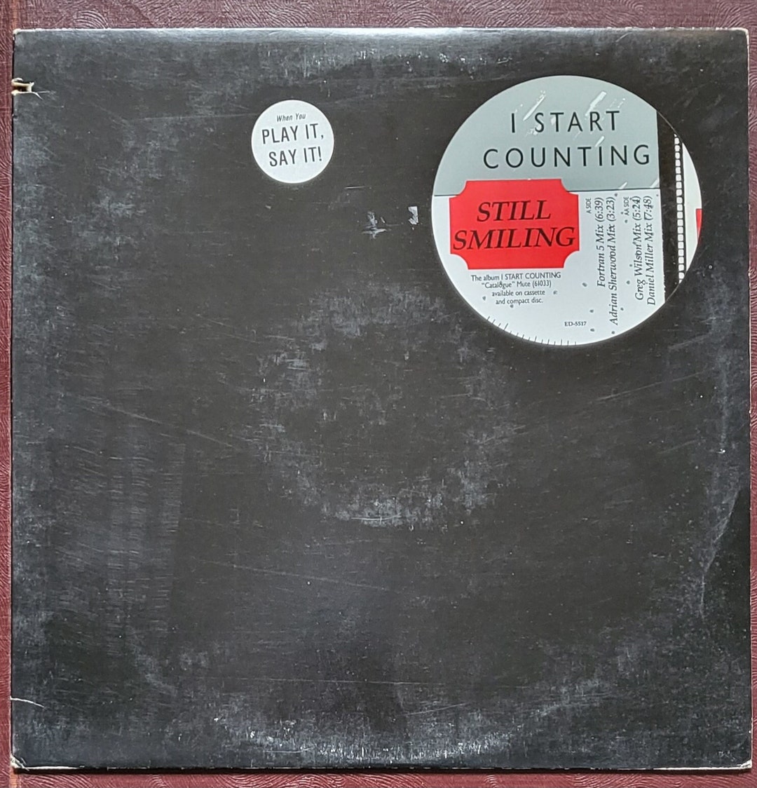 I Start Counting - Still Smiling Vinyl LP: 1991 New Wave Electronic ...