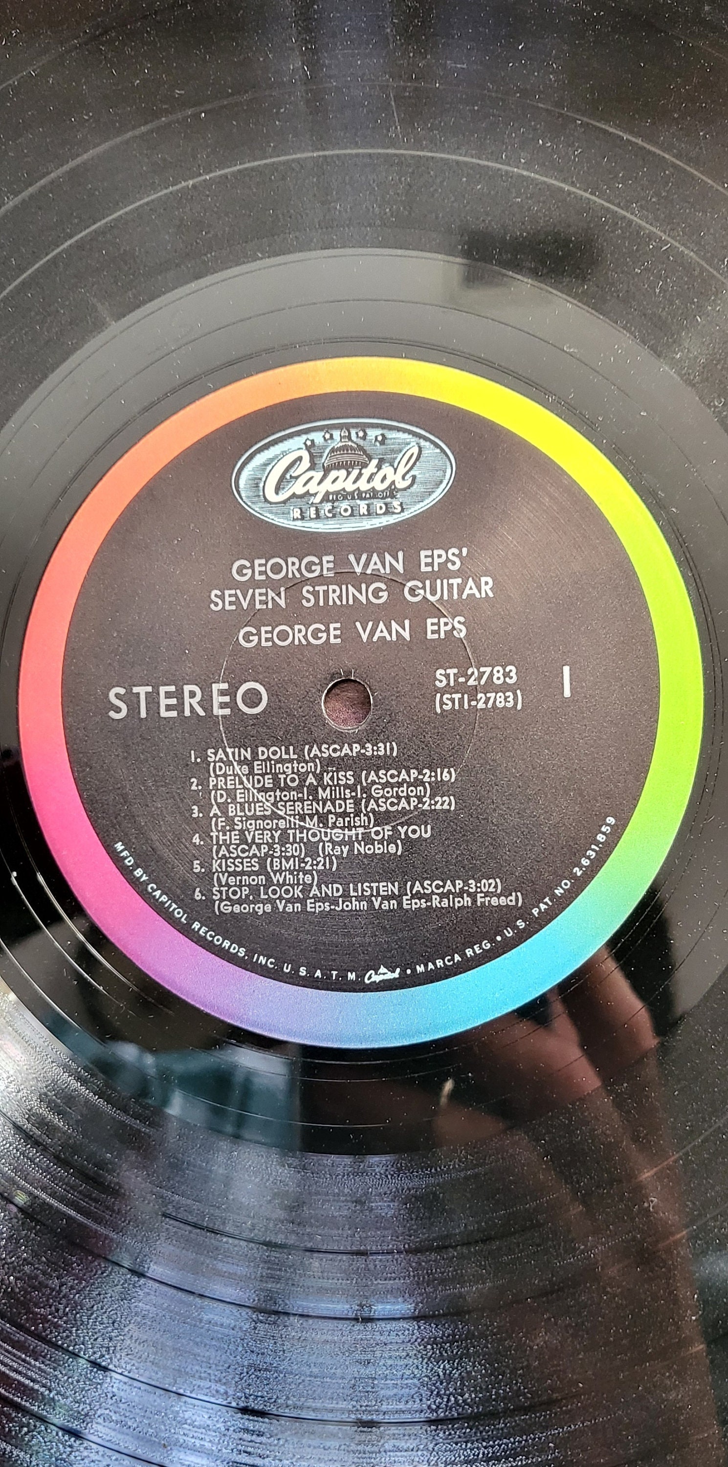 George Van Eps' Seven-string Guitar: 1967 Jazz Fusion Vinyl LP - Etsy