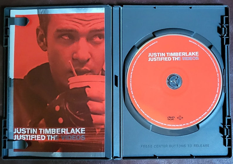 Justin Timberlake Justified the Videos Jive Records Pop / Hip Hop DVD ...