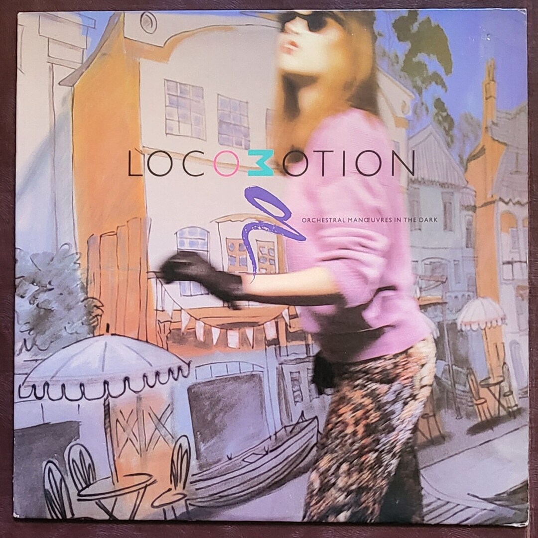 OMD - Locomotion - 1984 Vintage New Wave Electronic Synth Pop Vinyl LP ...