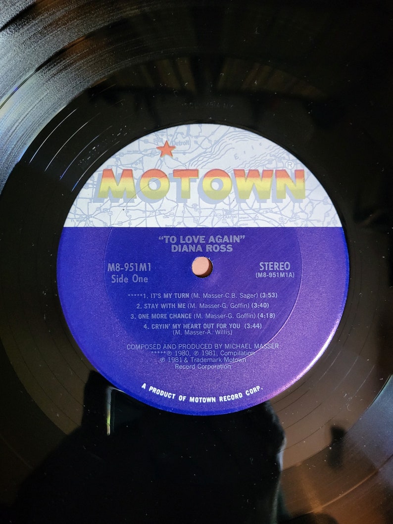 Diana Ross to Love Again Vintage Classic Funk / Soul Vinyl LP Album ...