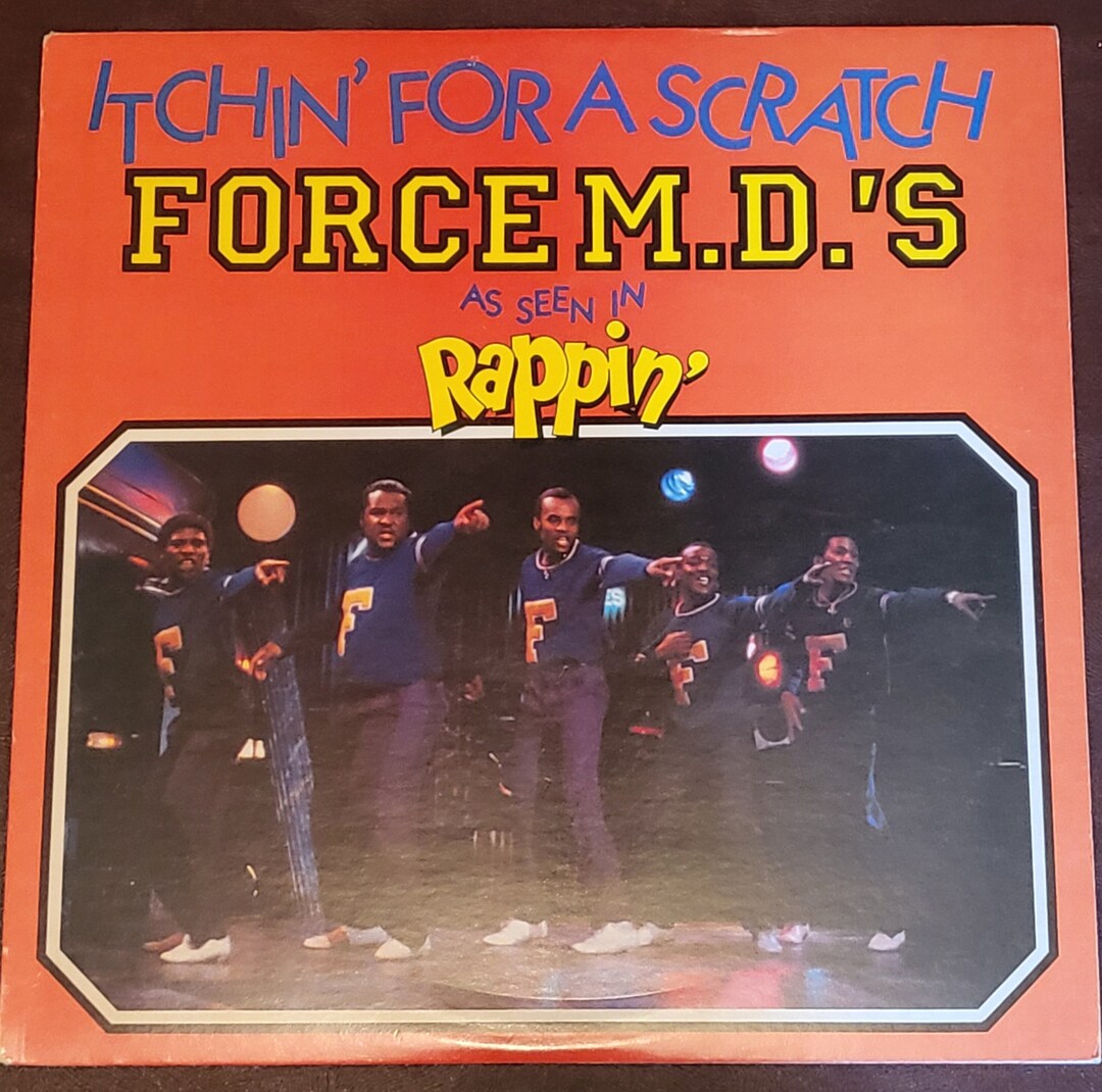 Force M.d.'s - Itchin' for A Scratch - Vintage Rap Vinyl LP - Etsy