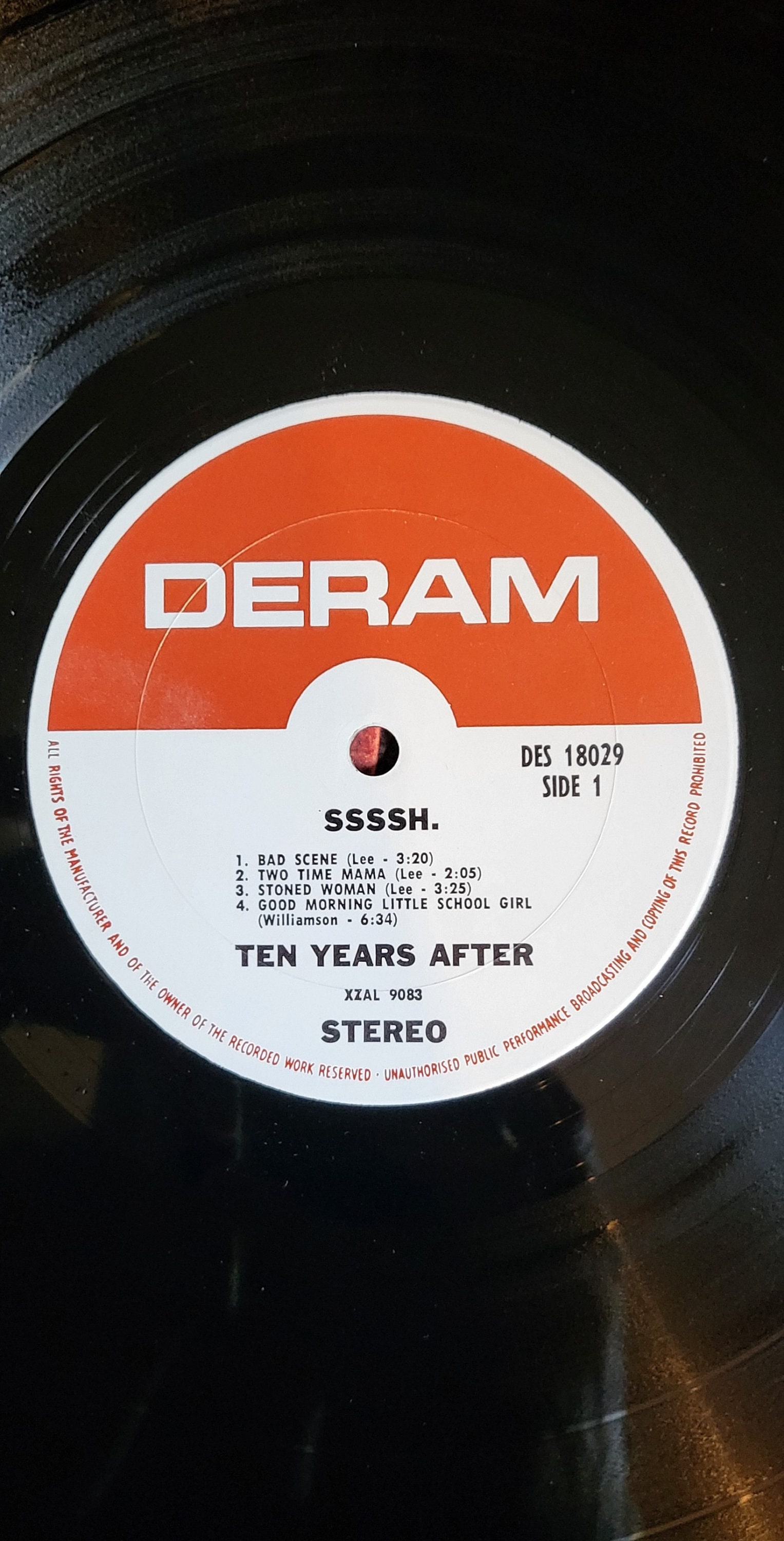 Ten Years After - Ssssh - 1969 Vintage Psychedelic Blues Rock Vinyl LP ...